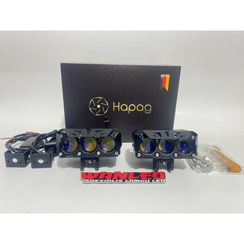 Jual SQL 3 MATA HAPAG 70 W PURPEL LENS MINI LASER PUTIH KUNING HAPAG ...