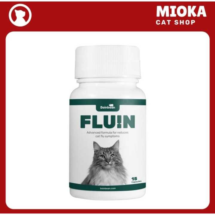 Jual Obat Kucing Sakit Flu, Pilek dan Demam | Boinbean Fluin | Shopee ...
