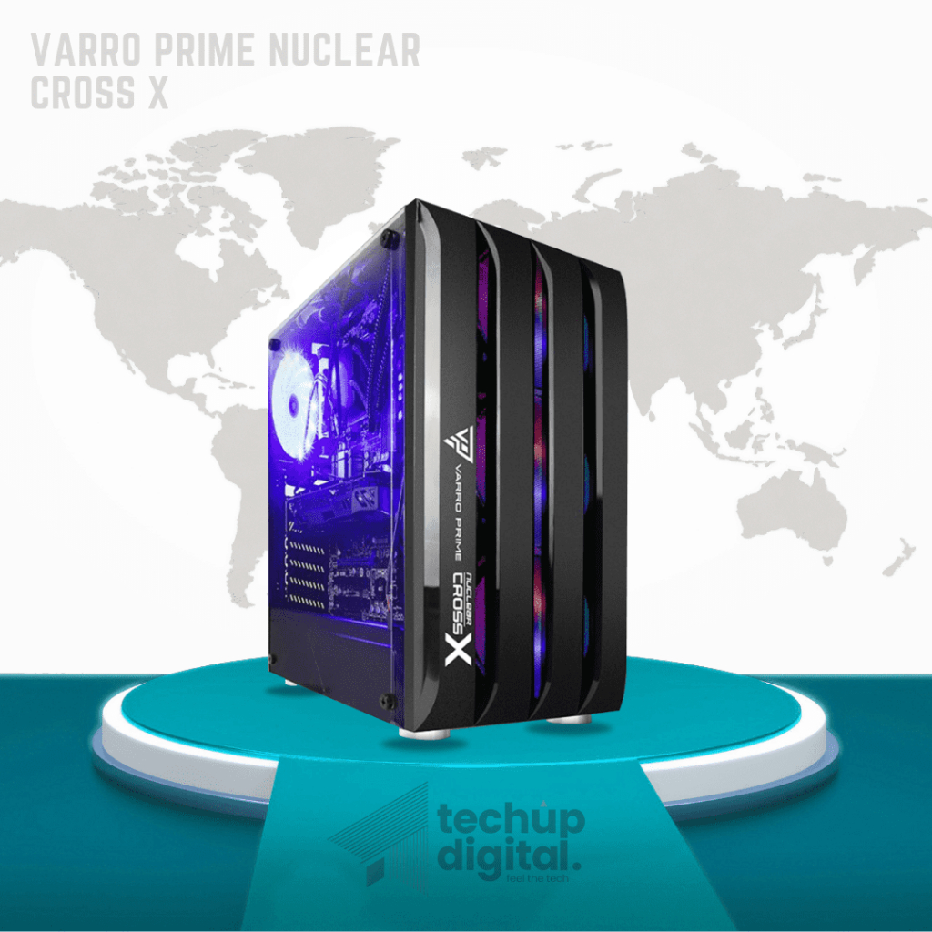 Jual Pc Case gaming Varro Prime Nuclear Cross-X - Casing komputer Varro ...