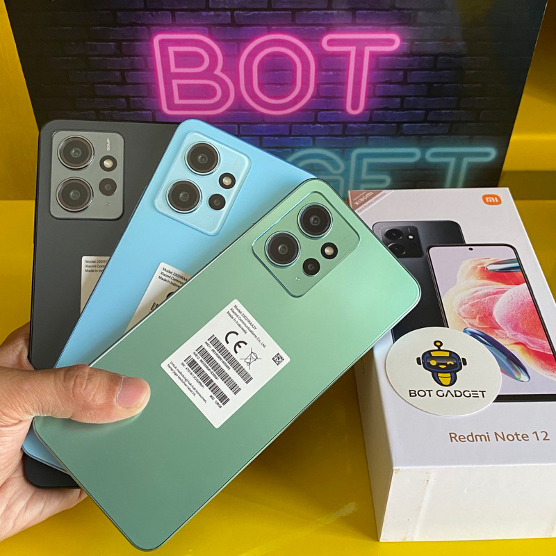 Jual REDMI NOTE 12 SECOND ORIGINAL GARANSI RESMI | Shopee Indonesia