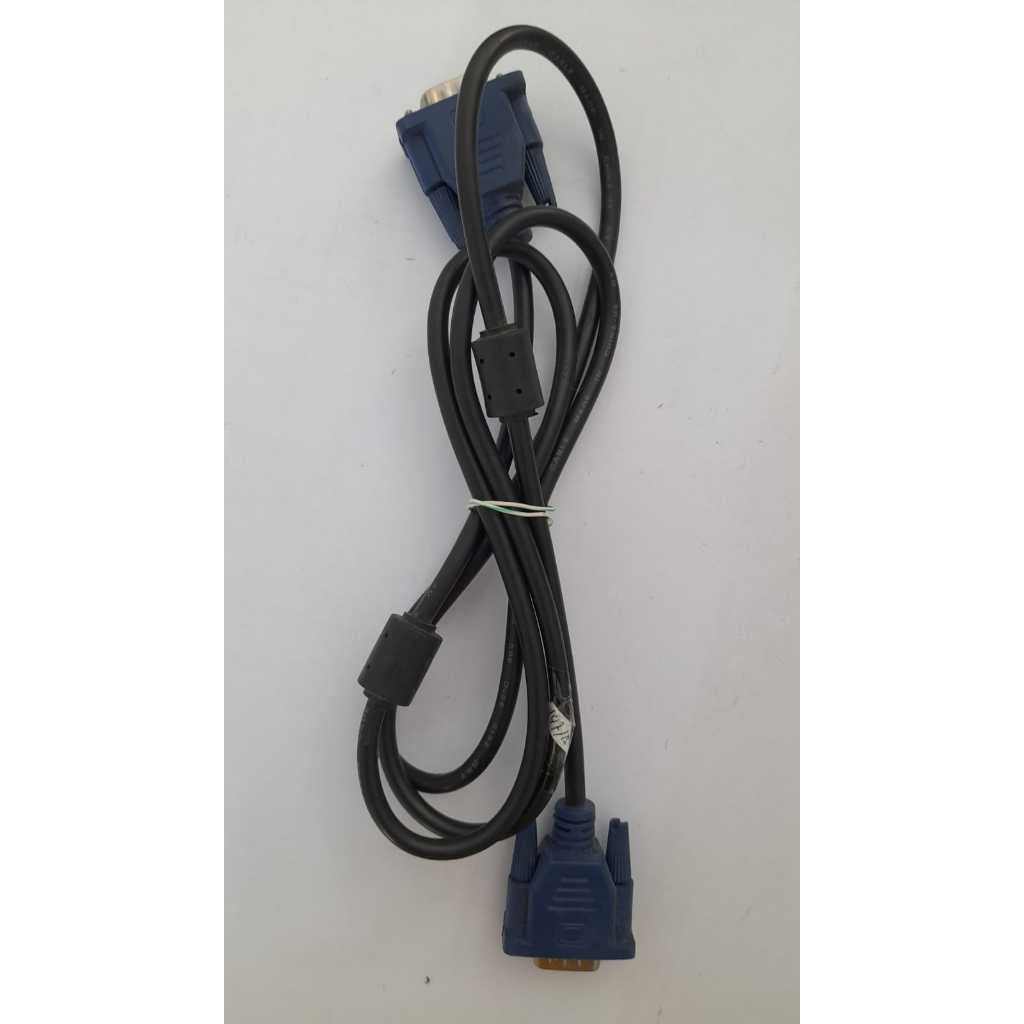 Jual KABEL MONITOR / VGA 15 PIN 1 Meter | Shopee Indonesia