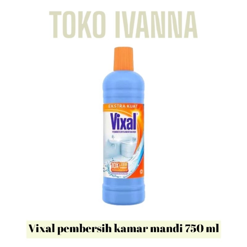 Jual Vixal Pembersih Porselen Kamar Mandi Ekstra Kuat 750mL | Shopee Indonesia