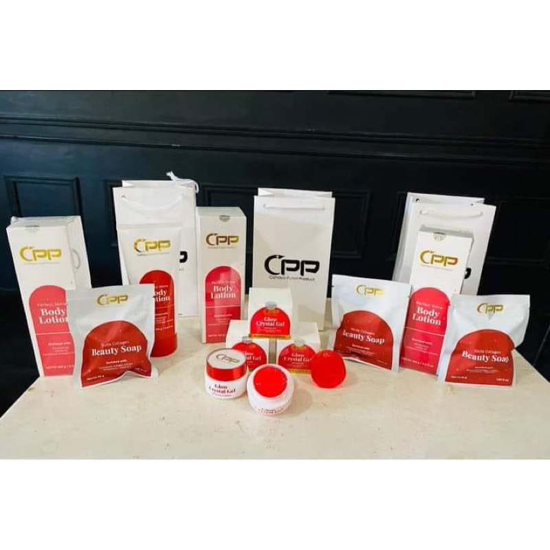 Jual Paket Lengkap Body Lotion dan Gluta collagen dan Glow Crystal Gell ...