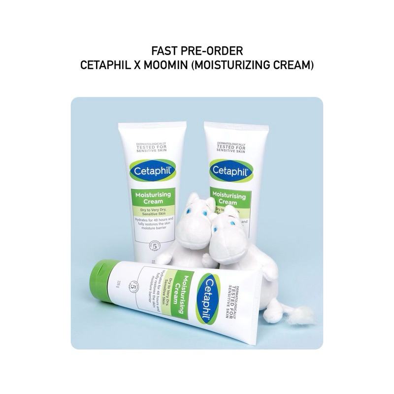 Jual (Pelunasan) Cetaphil x Moomin Moisturizing Cream Special Edition (NCT Renjun Favorite ...