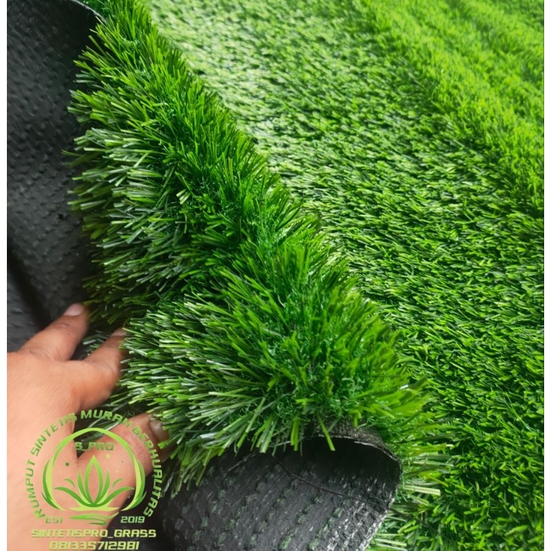 Jual RUMPUT SINTETIS 30mm/3cm/TAMAN/INDOOR/OUTDOOR/HIASAN DINDING ...
