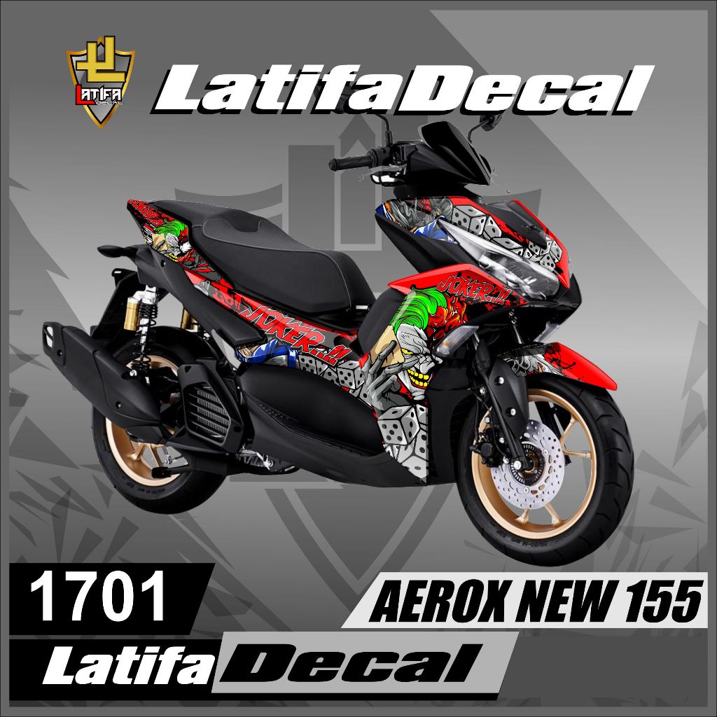 Jual Decal Stiker Motor Keren - Motor Aerox NEW 155 Fullbody - Sticker ...
