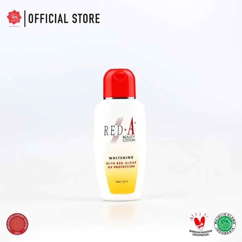 Jual Red-A Beauty Lotion With Red Algae, UV Vilter & AHA (WHITENING ...