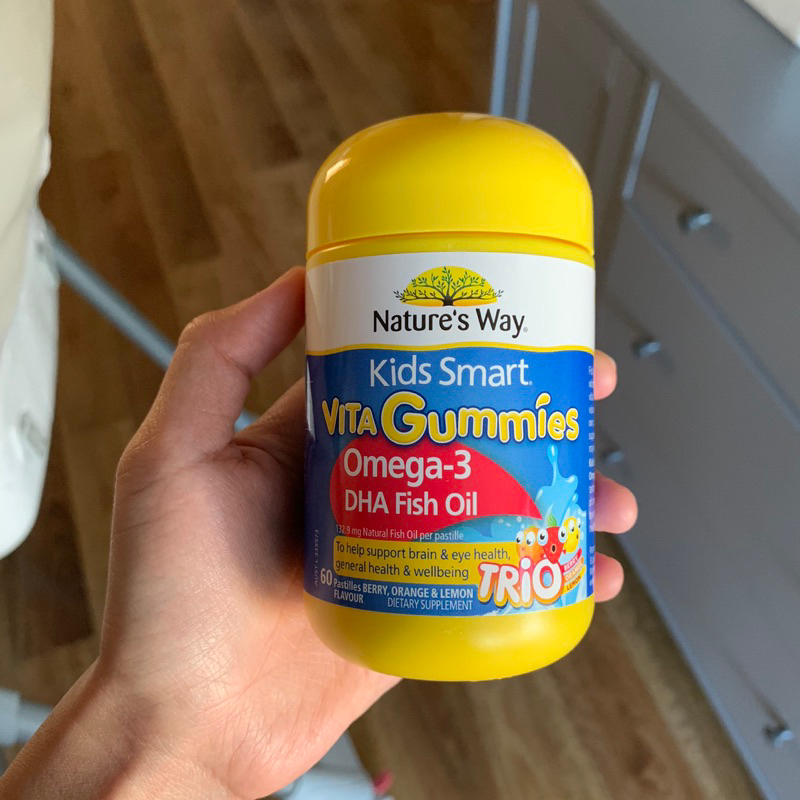 Jual Nature's Way Kids Smart Vita Gummies Omega3 Fish Oil 60 Pastilles ...