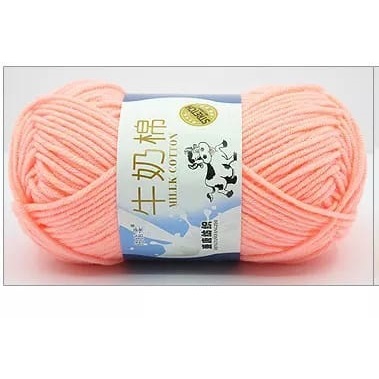 Jual Benang Rajut Milk Catton 5Ply 1-50 Warna /Benang Rajut Katun Susu ...
