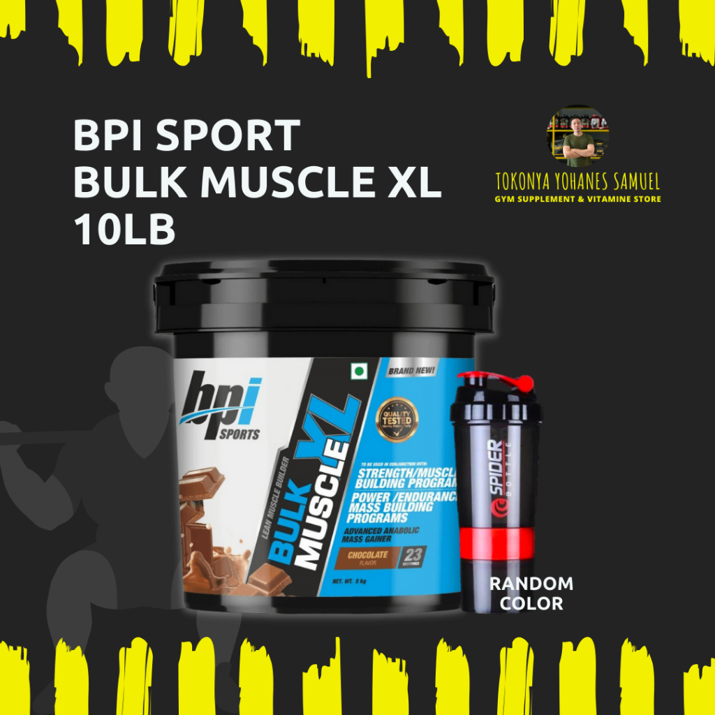 Jual Bpi bulk muscle 10 lbs BPI weight gainer | Shopee Indonesia