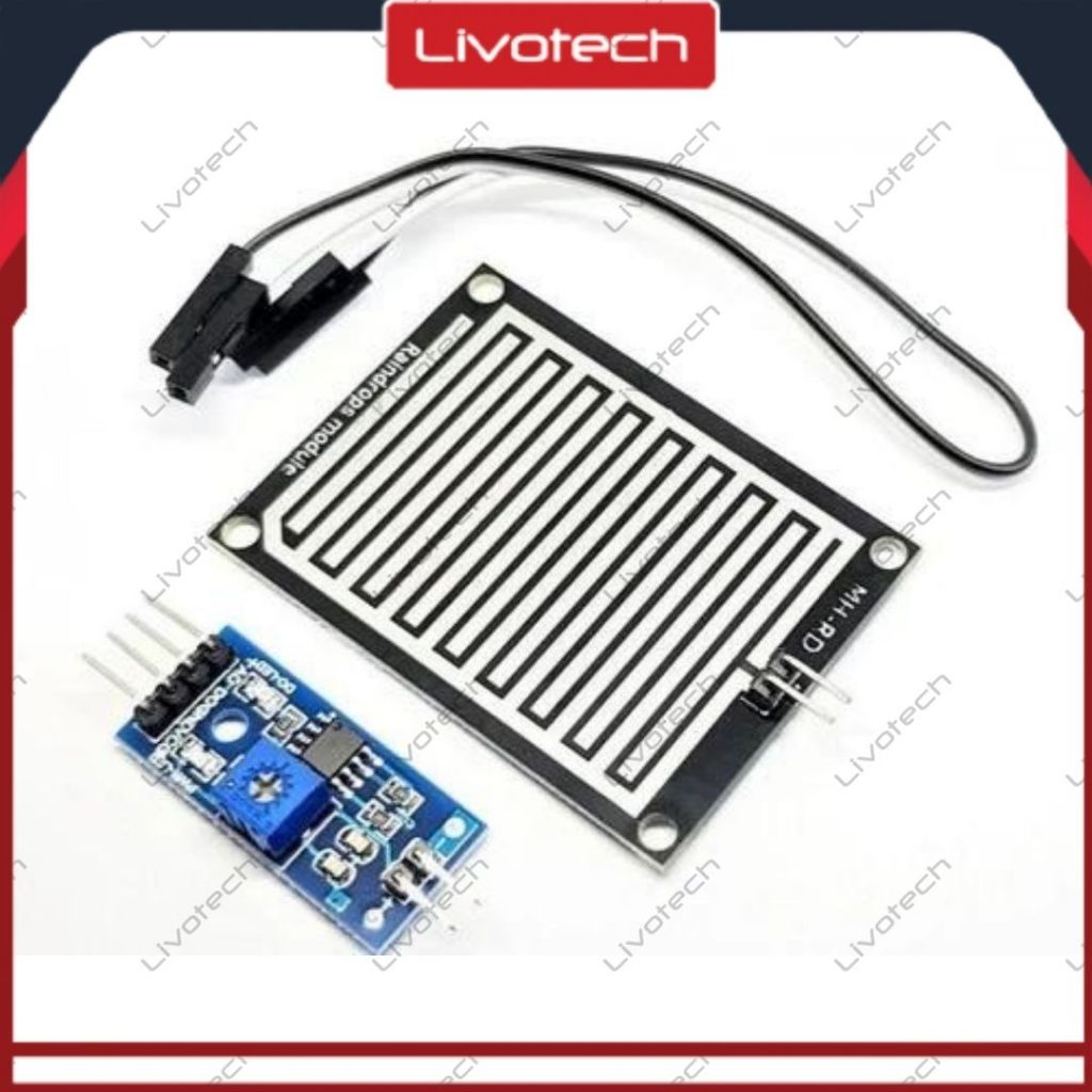 Jual Raindrops Detection Module Sensor Tetesan Air Hujan Pendeteksi ...