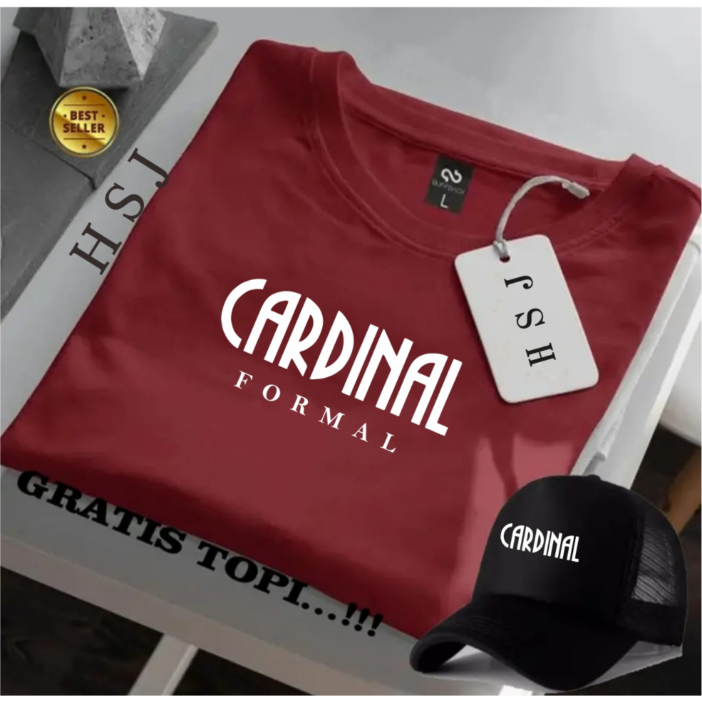 Jual BONUS TOPI Terbaru ! GET 1 PCS ( PROMO COD ) Kaos Distro Cardinal ...