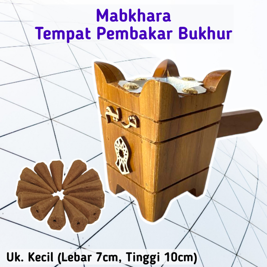 Jual Mabkhara Mini / Perapen Kayu Jati Mabkhara / Tempat Dupa / Mabkara ...