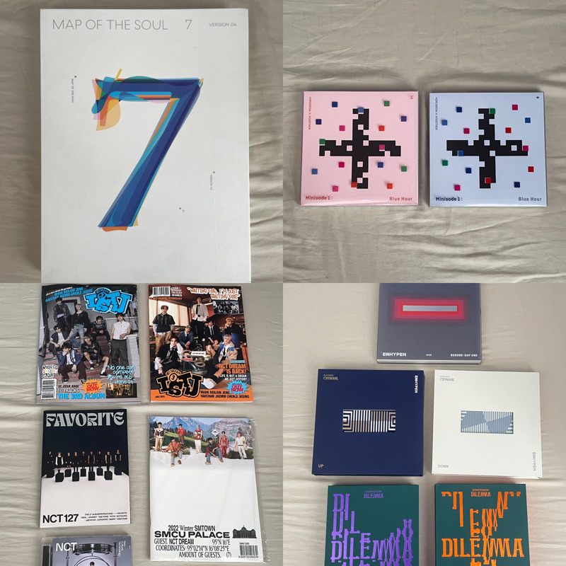 Jual [NCT OFFICIAL ALBUMS] all under 100k unsealed no photocards album ...