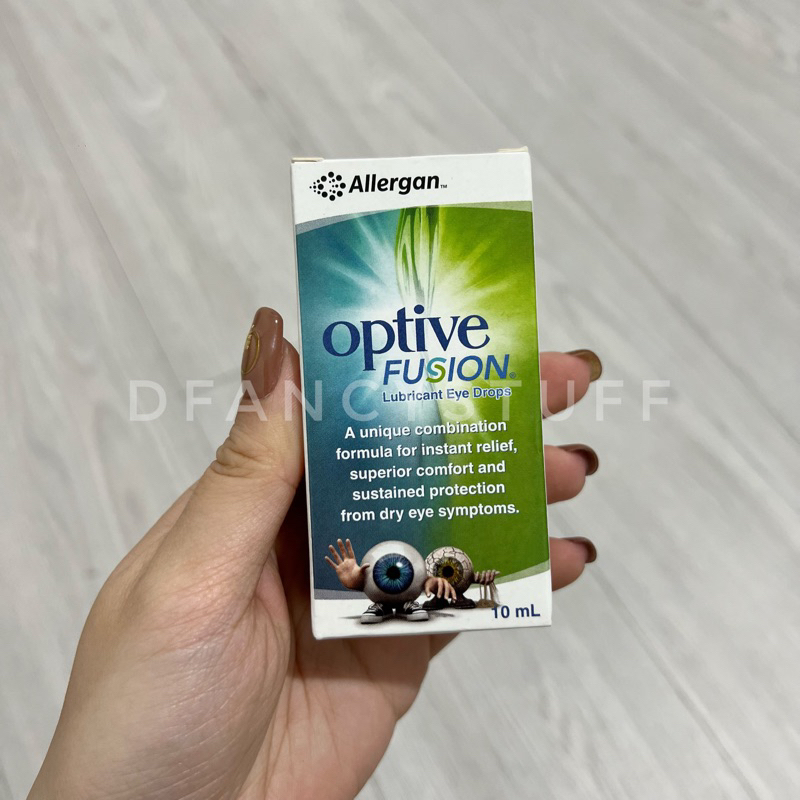 Jual Optive Fusion UD Lubricant Eye Drops 30x0.4ml 10ml Original ...