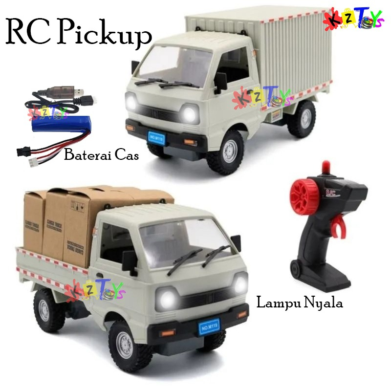 Jual MOBIL REMOTE RC PICK UP SUZUKI CARRY SCALE 1:16 2WD BATRE CASH ...