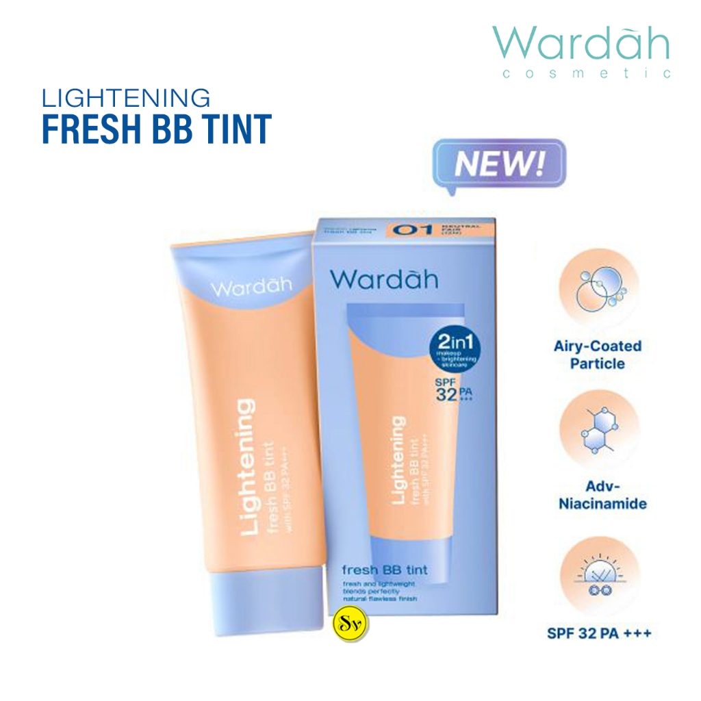 Jual Wardah Lightening Fresh BB Tint 15ml - Wardah Lightening BB Cream 4 Warna BPOM | Shopee ...
