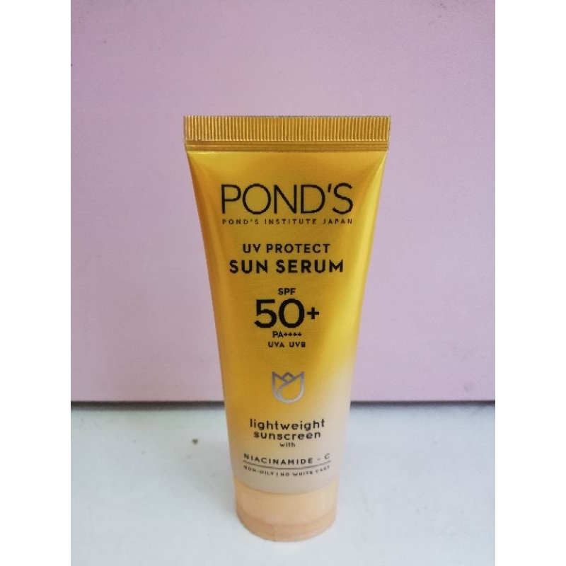 Jual pond's uv protect sun serum spf 50 pa++++ 30 gr | Shopee Indonesia