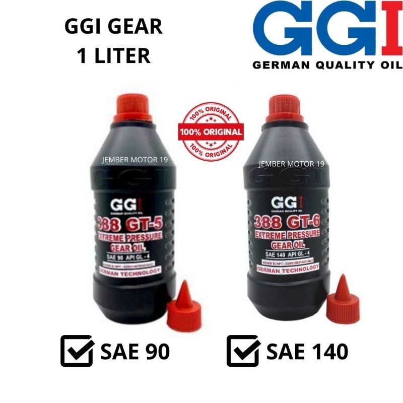 Jual OLI GARDAN GGI GEAR TRANSMISI MANUAL SAE 90 DAN SAE 140 1 LITER ...
