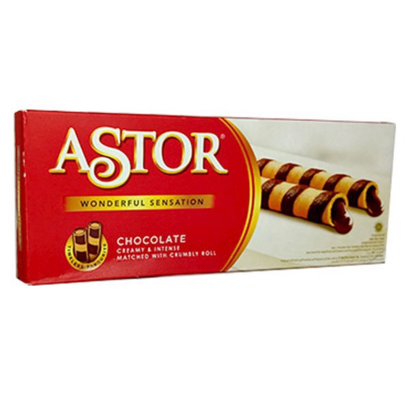 Jual Astor Wafer double coklat 150gr | Shopee Indonesia