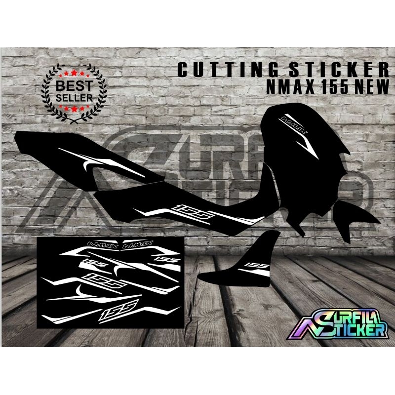 Jual striping nmax new 155 cutting sticker simple minimalis | Shopee ...