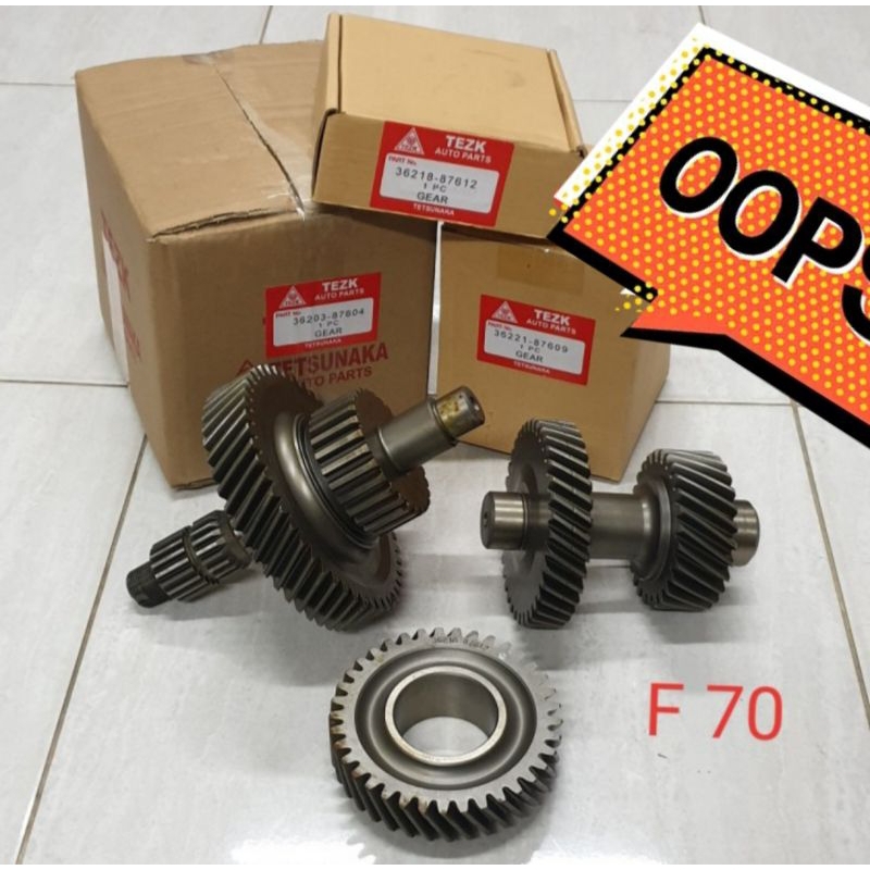 Jual gear gigi transfer Daihatsu taft f70 Hiline Rocky set 3pc | Shopee Indonesia