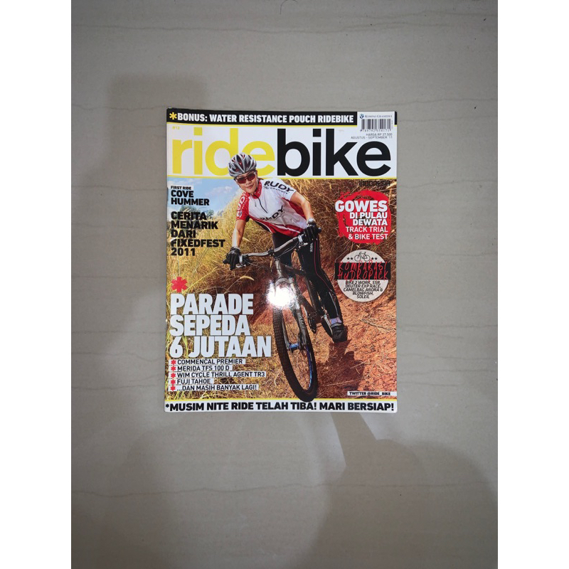 Jual Majalah Sepeda, Majalah Ride Bike, Majalah Road Bike, Majalah ...