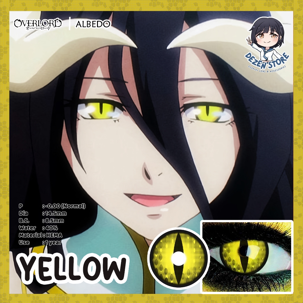 Jual softlens cosplay Halloween motif ular / devil / drakula warna ...