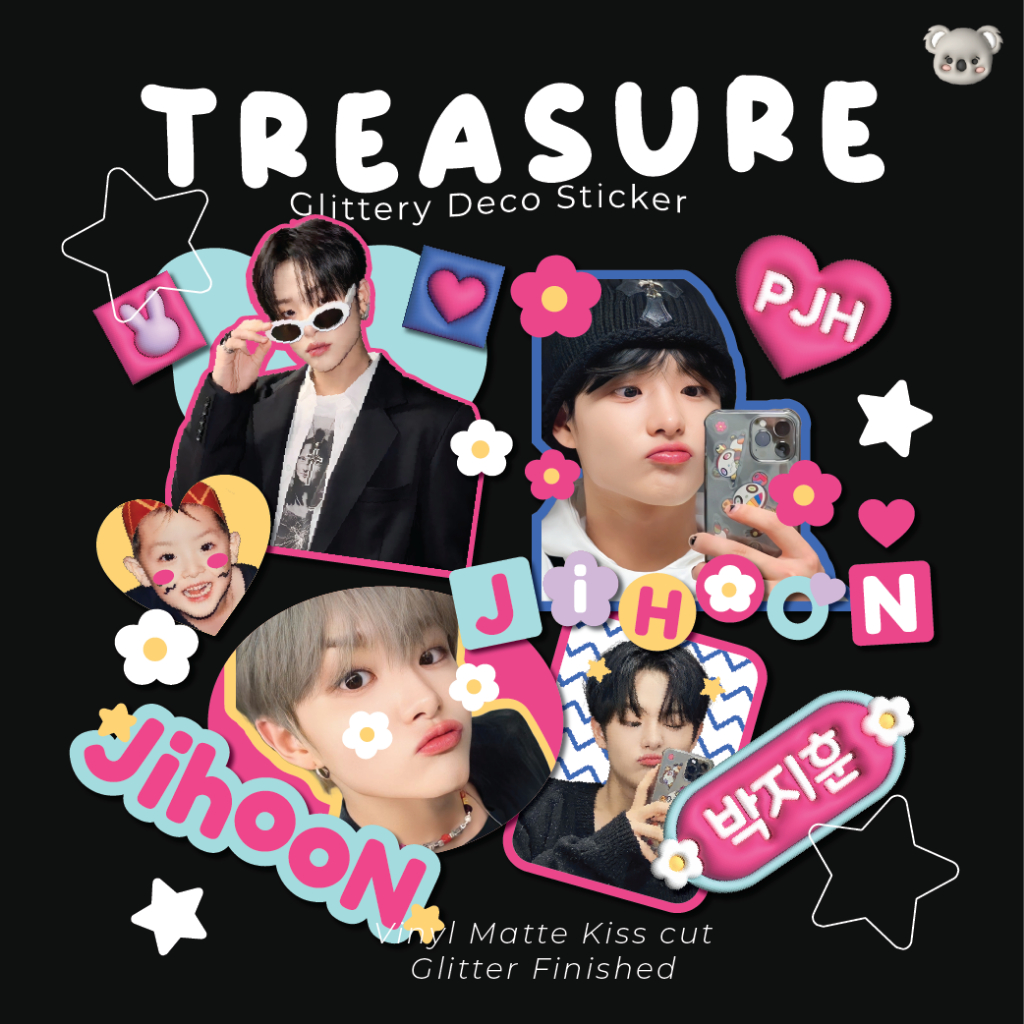 Jual TREASURE GLITTERY DECO STICKER | Shopee Indonesia