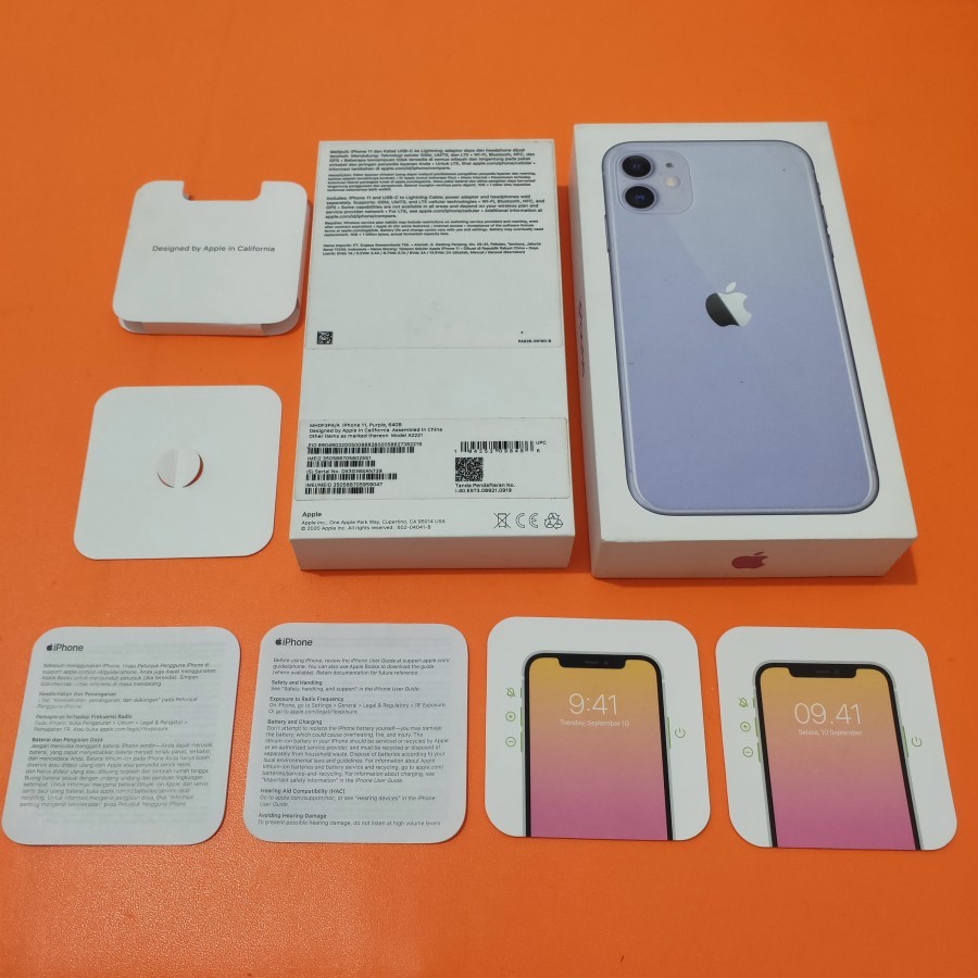 Jual Dus Slim Box iPhone 11 64GB Purple iBox Original Copotan | Shopee ...