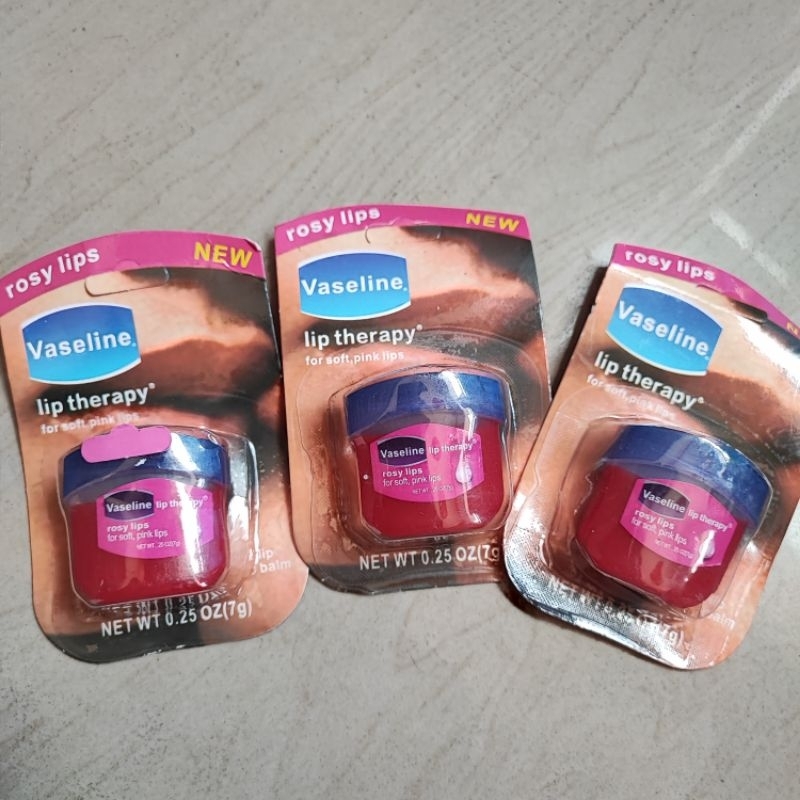 Jual Vaseline Lip Therapy mini | Shopee Indonesia