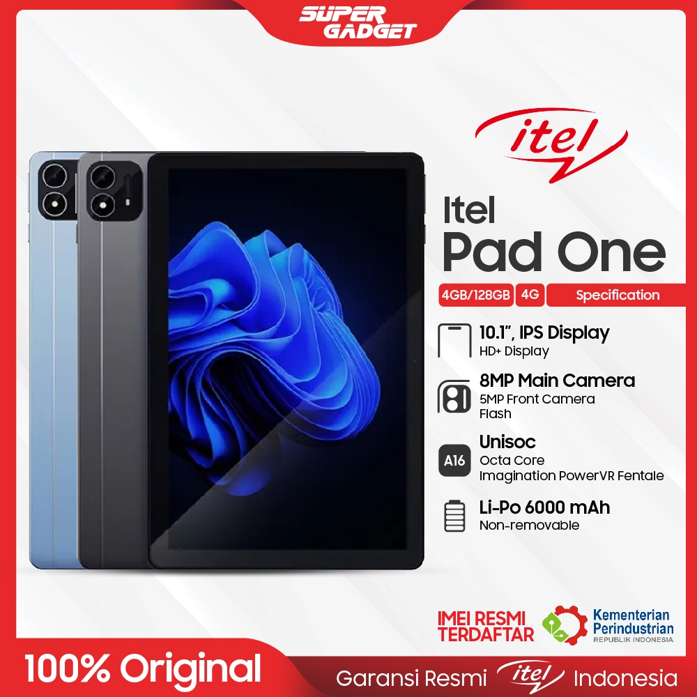 Jual iTel Pad One 4/128 RAM 4 ROM 128 GB Tablet Tab Pad 1 | Shopee ...