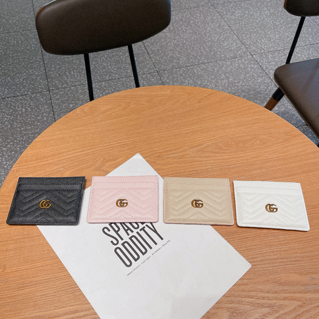 Jual name tag slot card id tag slot kartu motif gucci tempat kartu ...