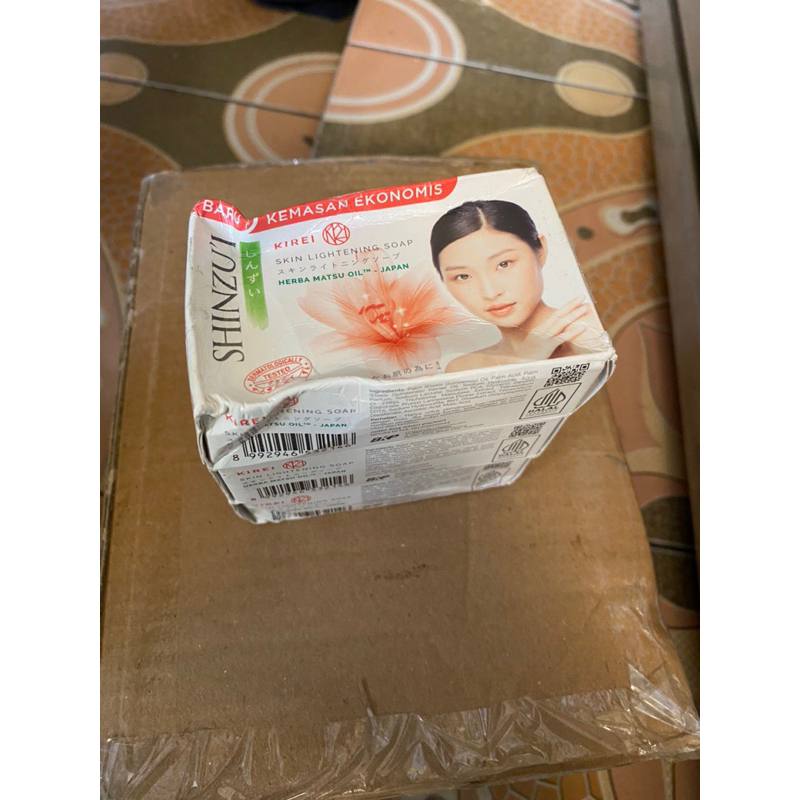Jual REJECT kardus sabun batang shinzui 60gr/sabun batang shinzui 60gr ...