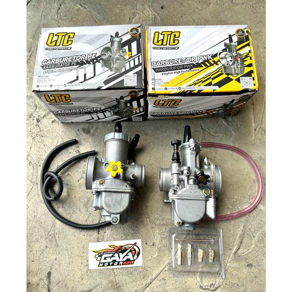 Jual Karburator Carburetor Karbu LTC PWK PE 24 26 28 30 32Scarlet Racing Universal | Shopee ...