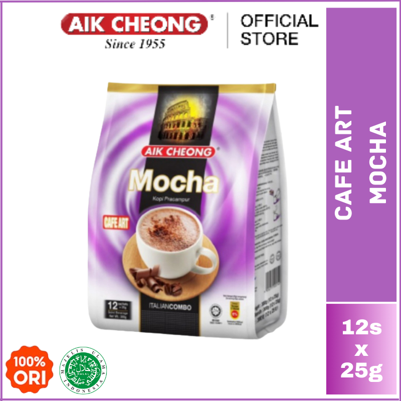Jual Aik Cheong Mocha Italian Combo Coffee with Original Creamy Coffee Kopi Instant Otentik ...