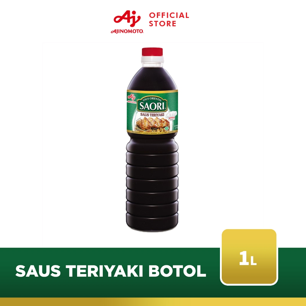 Jual SAORI® Saus Oriental Teriyaki Botol 1L | Shopee Indonesia
