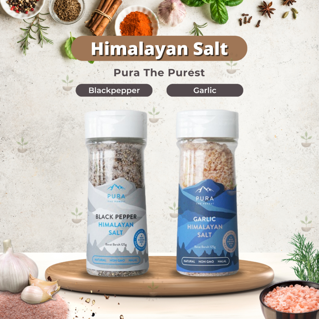 Jual Pura Himalayan Salt 125gr - Garam Himalaya Natural | Shopee Indonesia