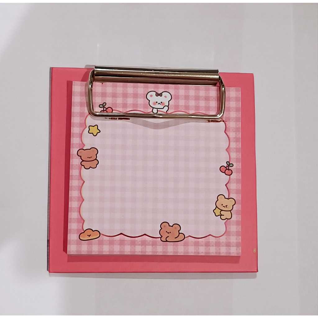 Jual Papan Sticky Note Lucu / Memo Board Clip AT0148 | Shopee Indonesia