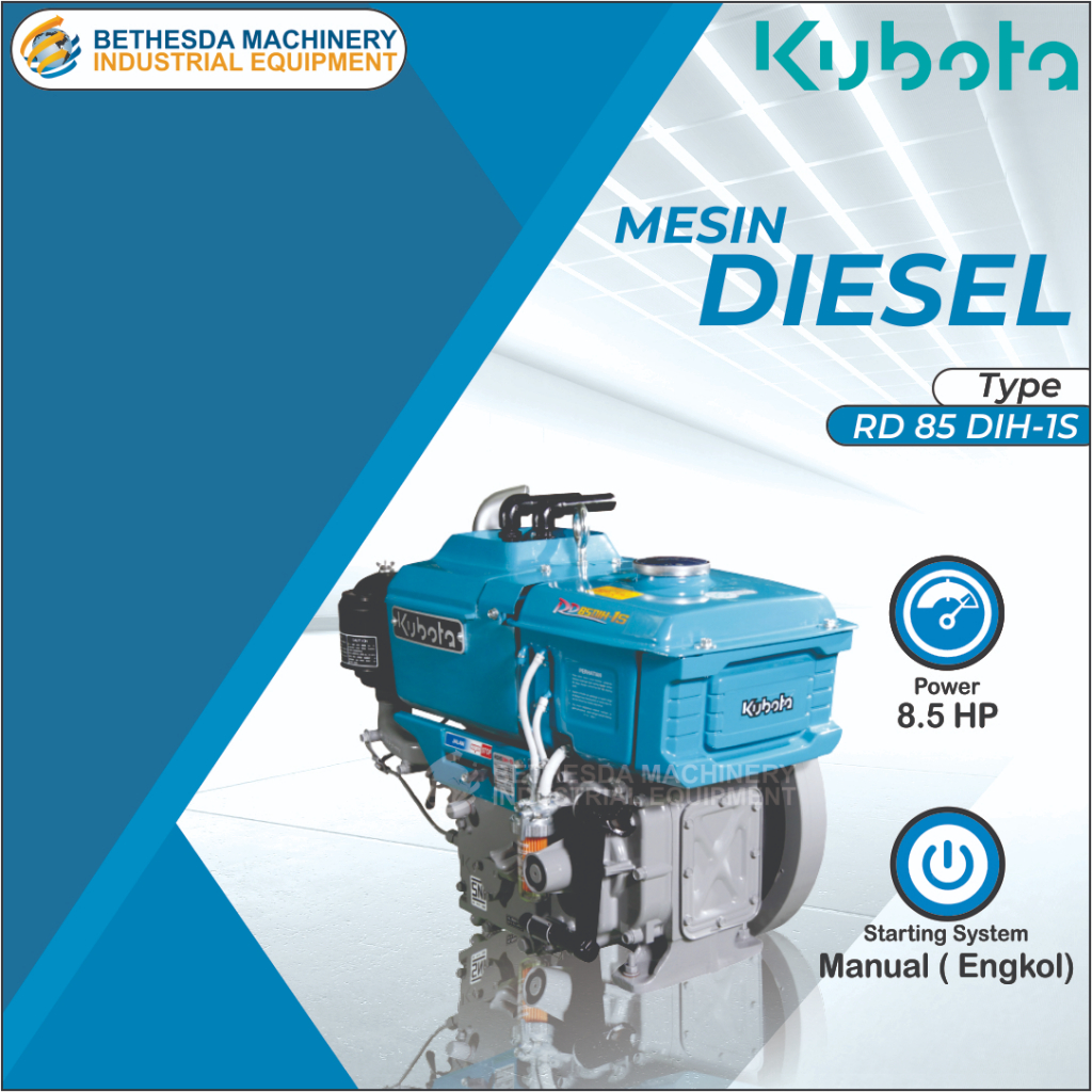 Jual Mesin Diesel Kubota RD85 1S 8.5Hp | Shopee Indonesia
