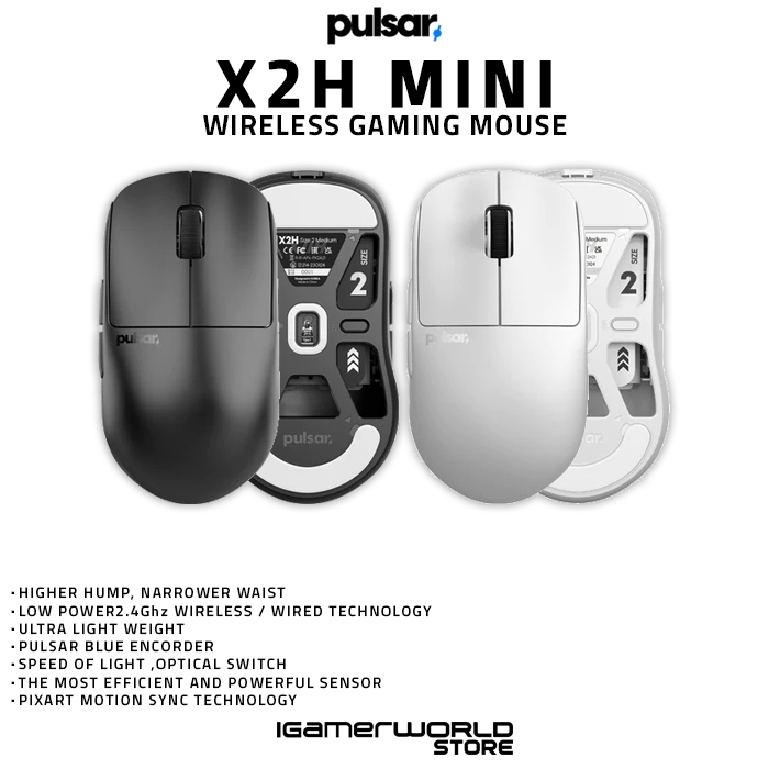 Jual Pulsar X2H Mini Wireless Gaming Mouse | Shopee Indonesia