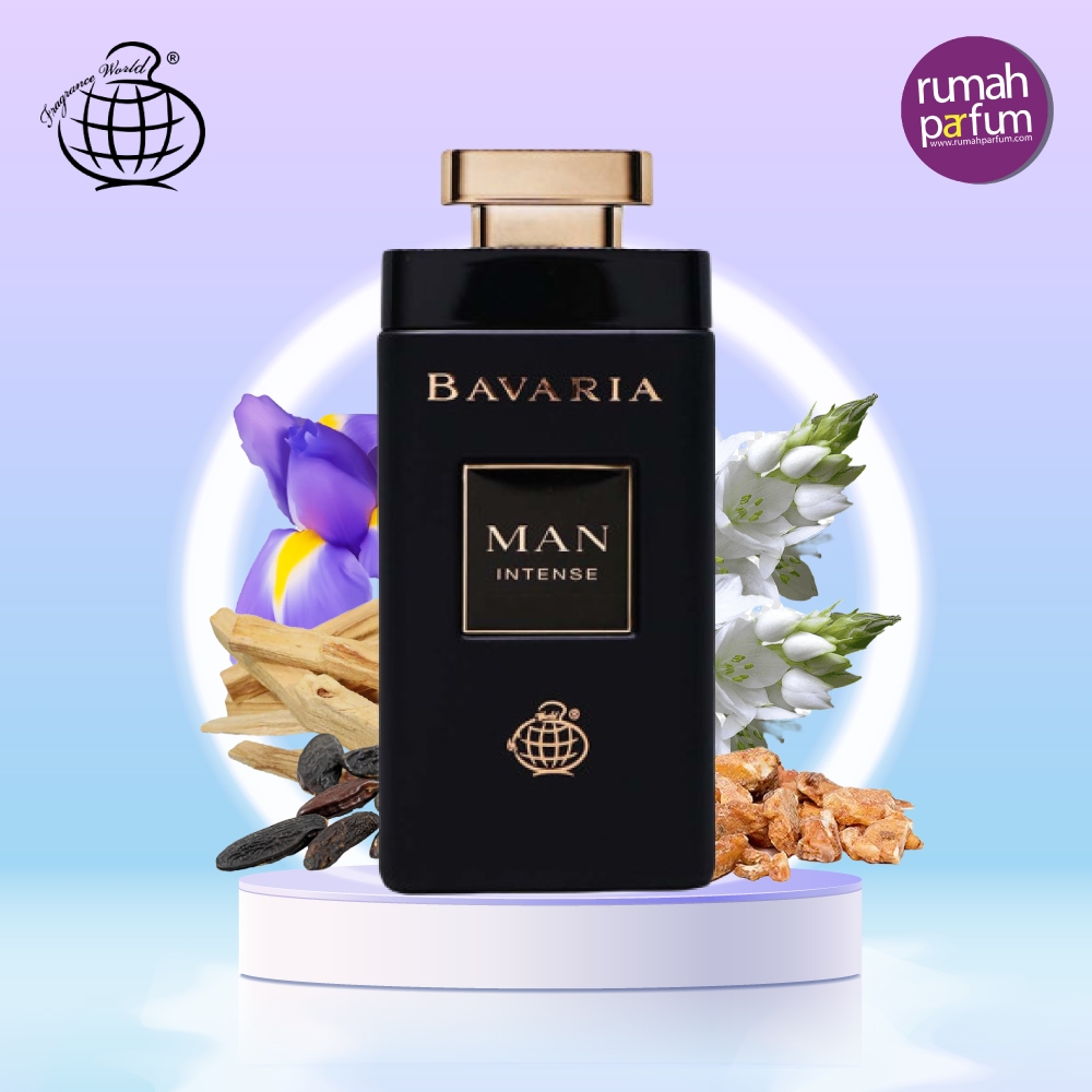 Jual Parfum Pria Fragrance World Bavaria Intense Man (100 mL) Perfume ...