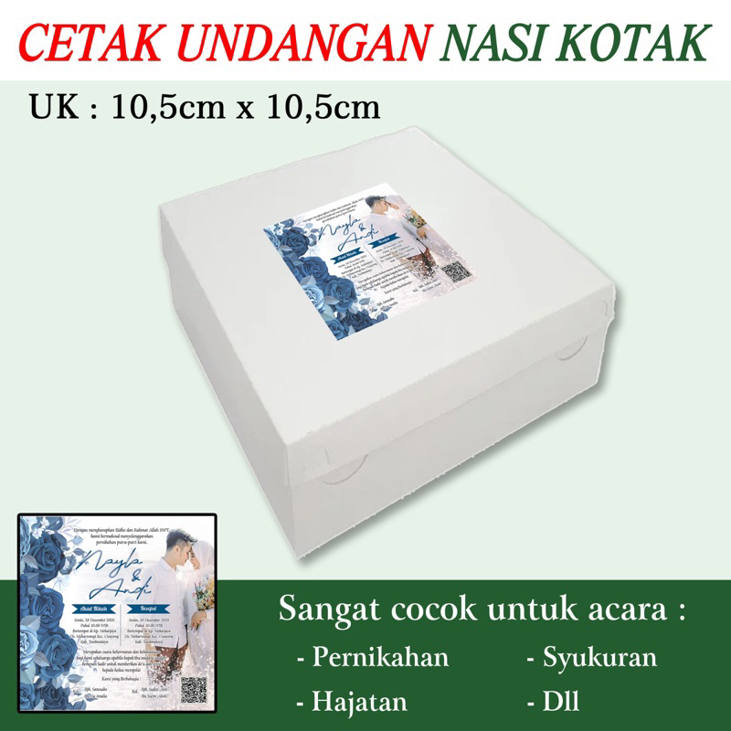 Jual Undangan punjungan HVS 10,5x10,5 | Shopee Indonesia