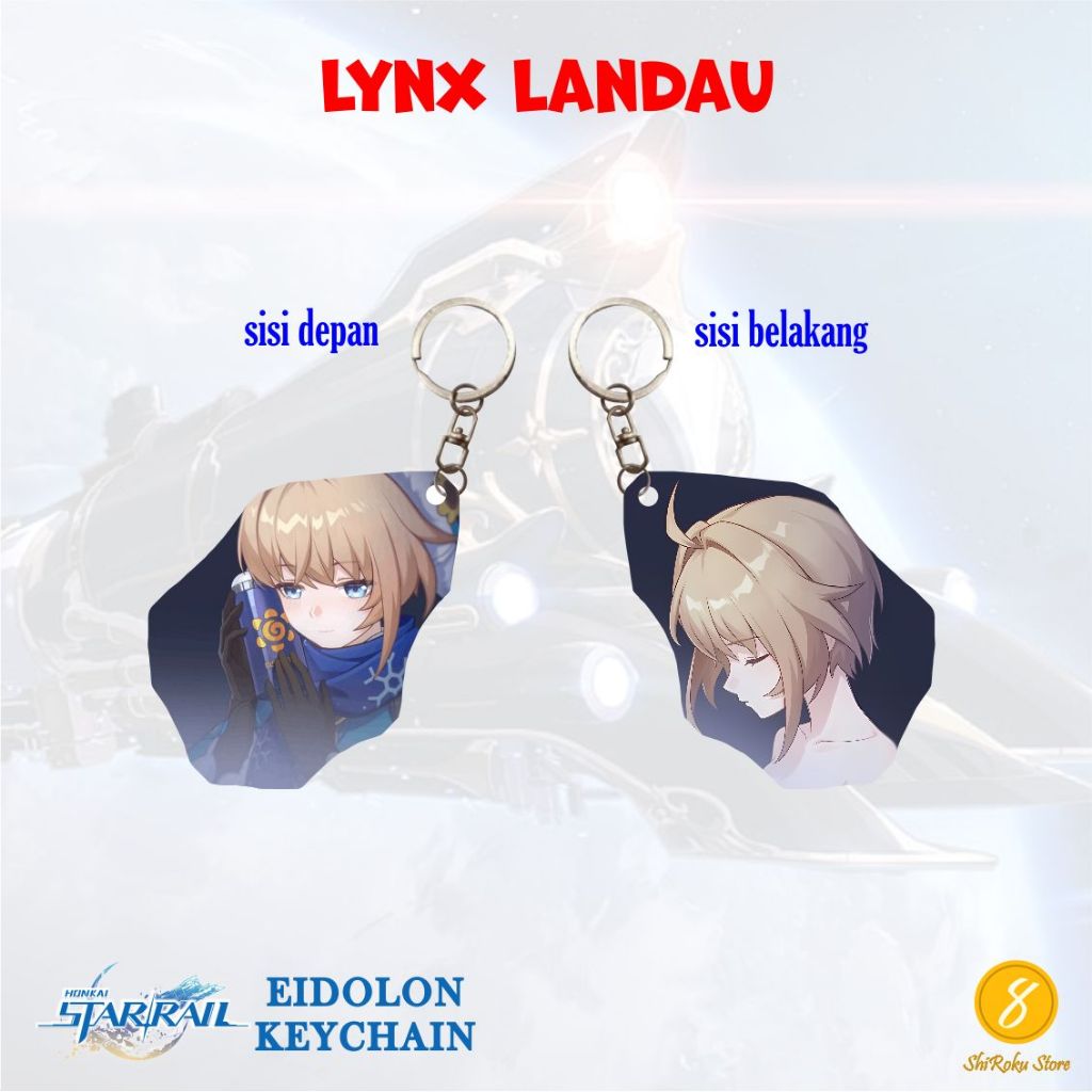 Jual Gantungan Kunci Honkai Star Rail Eidolon Female Character Hsr Keychain Ganci Chibi Game