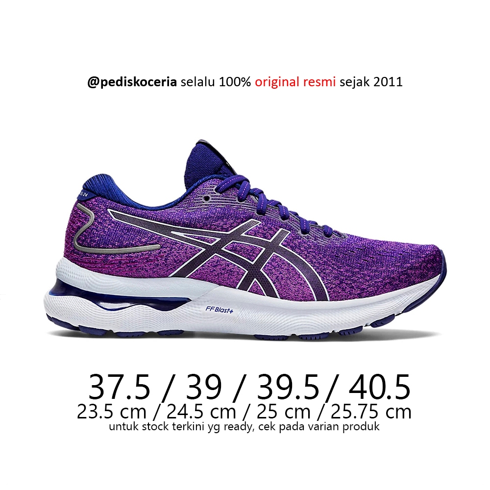 Jual Sepatu Lari Running Asics Gel Nimbus 24 Original 100% Resmi ...