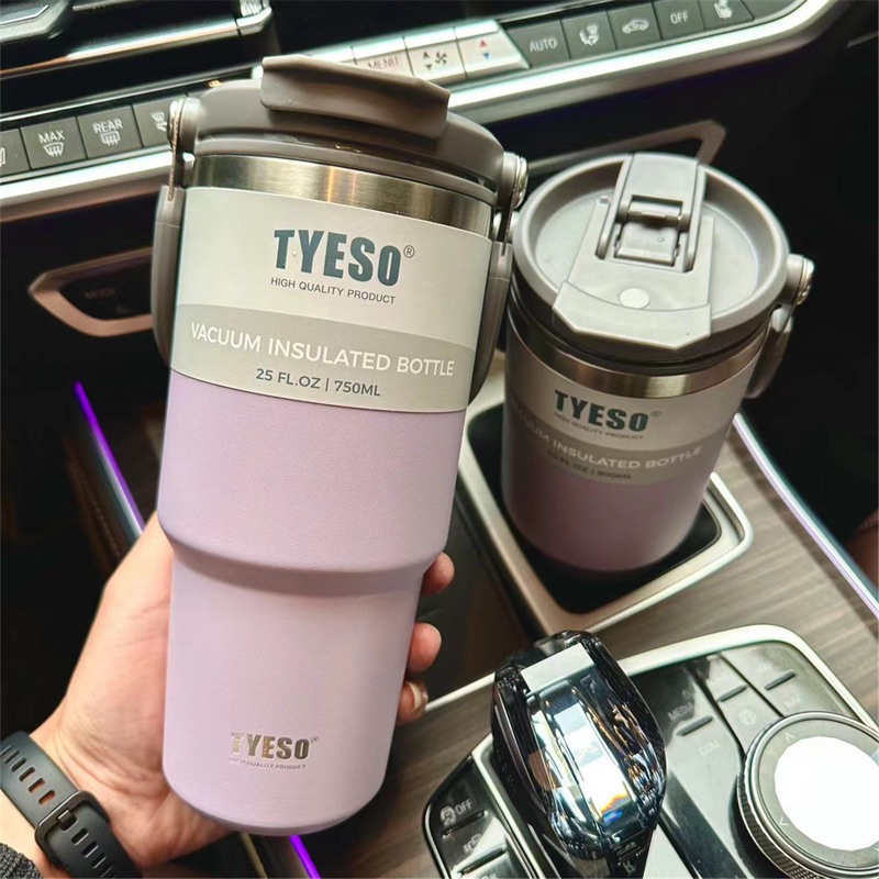 Jual 750ml Botol Minum Stainless Steel Tyeso Vacuum Insulated Tumbler ...