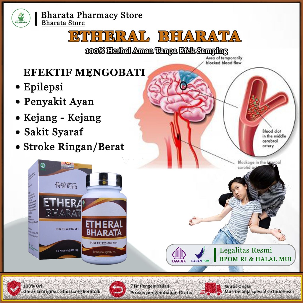 Jual Etheral Bharata - Obat Penyumbatan Pembuluh Darah - Obat Epilepsi ... Jual Etheral Bharata - Obat Penyumbatan Pembuluh Darah - Obat Epilepsi ...
