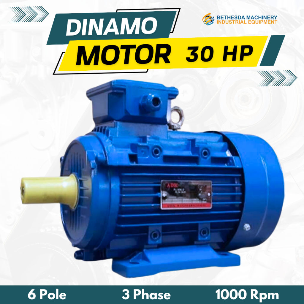 Jual Dinamo Motor Electricity 30 HP Elektro Motor 30HP 22KW 3Phase ...