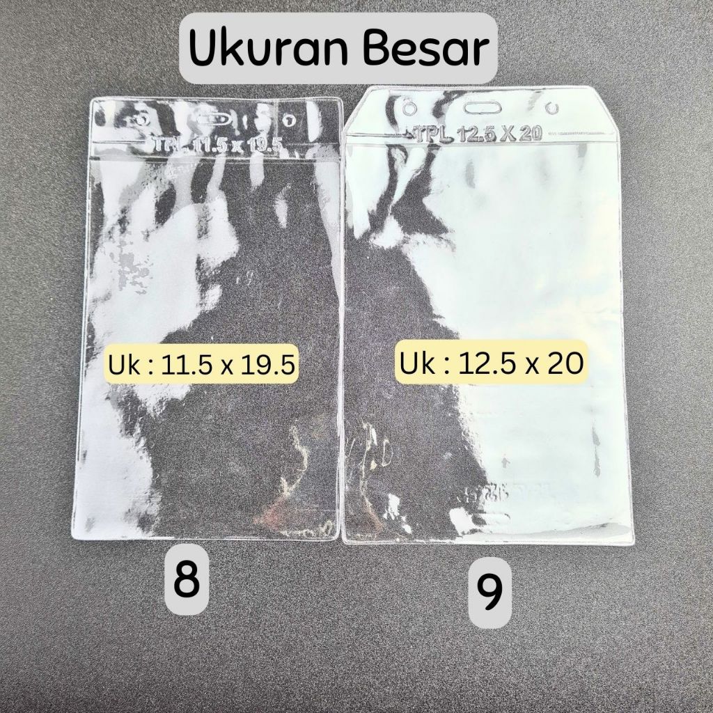 Jual ID Mika Plastik / ID card Mika / Name Tag Plastik / Topla / 0.010 Mcr | Shopee Indonesia