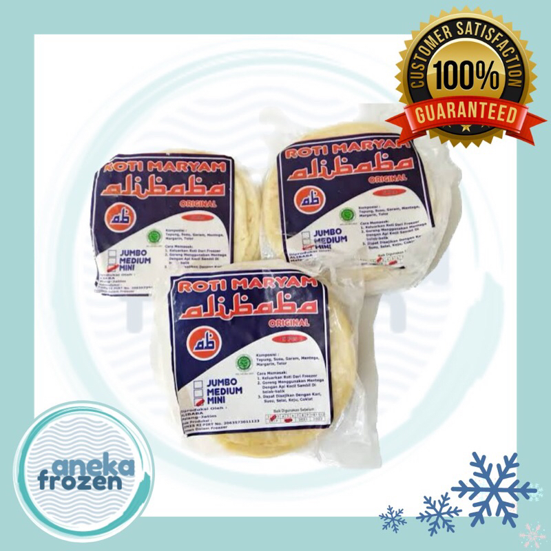 Jual roti maryam mariam mariyam alibaba canai isi 5 aneka frozen malang ...